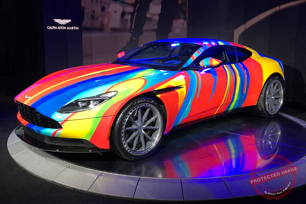 Custom Aston Martin DB11 moves when it’s parked - Standex Engraving ...